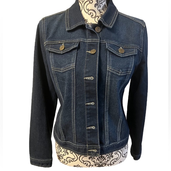 Baccini | Jackets & Coats | Nwot Baccini Jean Jacket | Poshmark